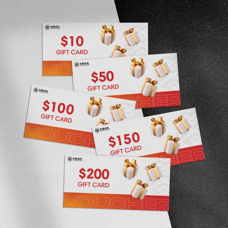 MMA Warehouse Gift Cards: Ranging From $10-$200 | MMA Warehouse